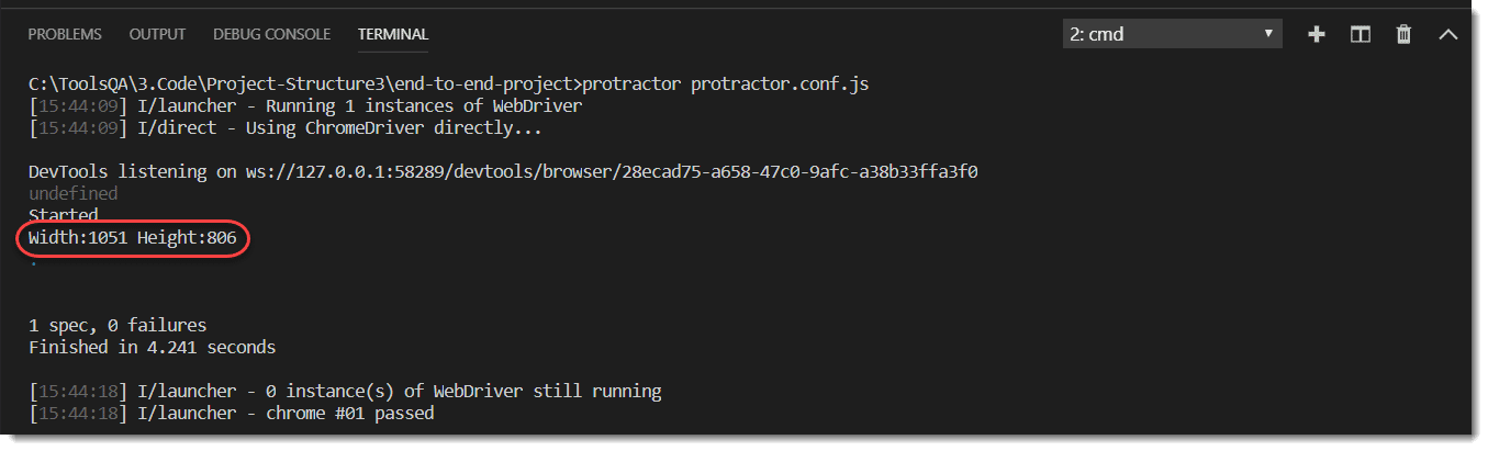 What Are The Different Protractor Browser Window Commands
